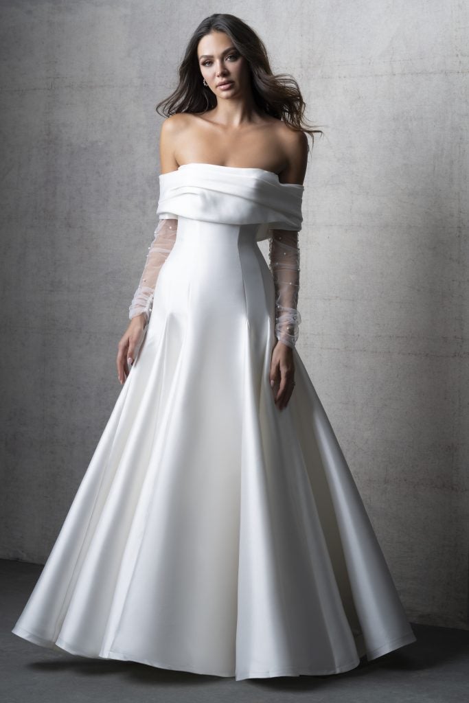 Timeless Modified A-Line Wedding Dress | Kleinfeld Bridal