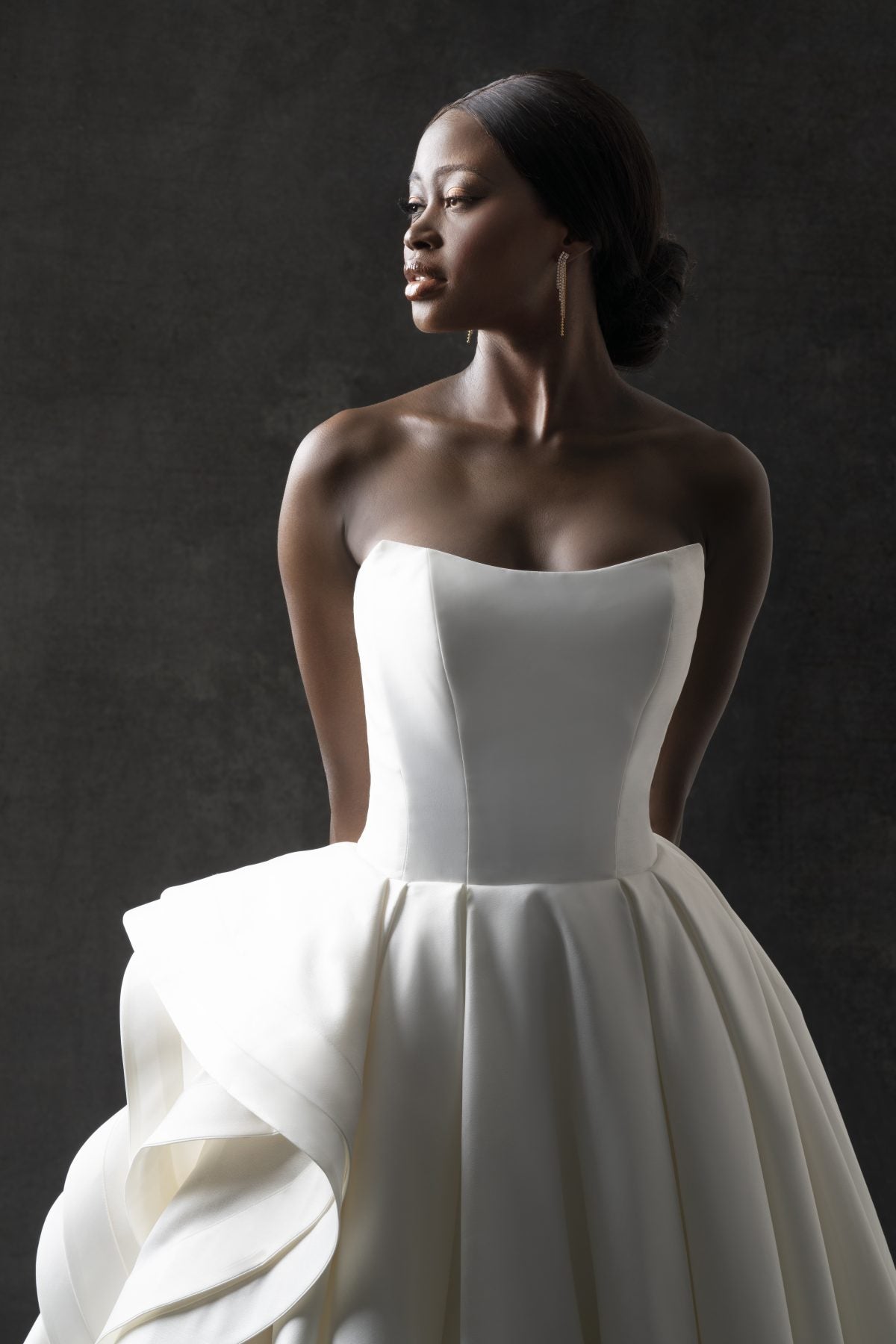 Chic And Unique Architectural Ball Gown | Kleinfeld Bridal