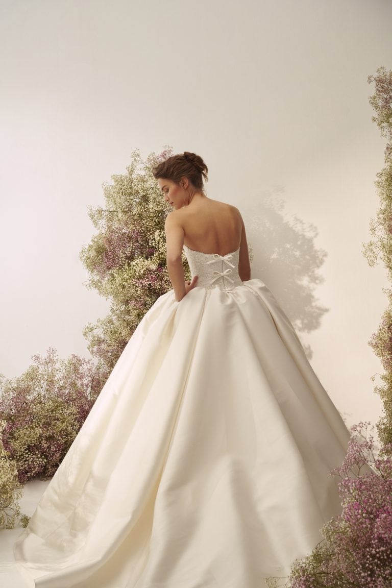 Classic Lace Ball Gown and Mikado Skirt | Kleinfeld Bridal