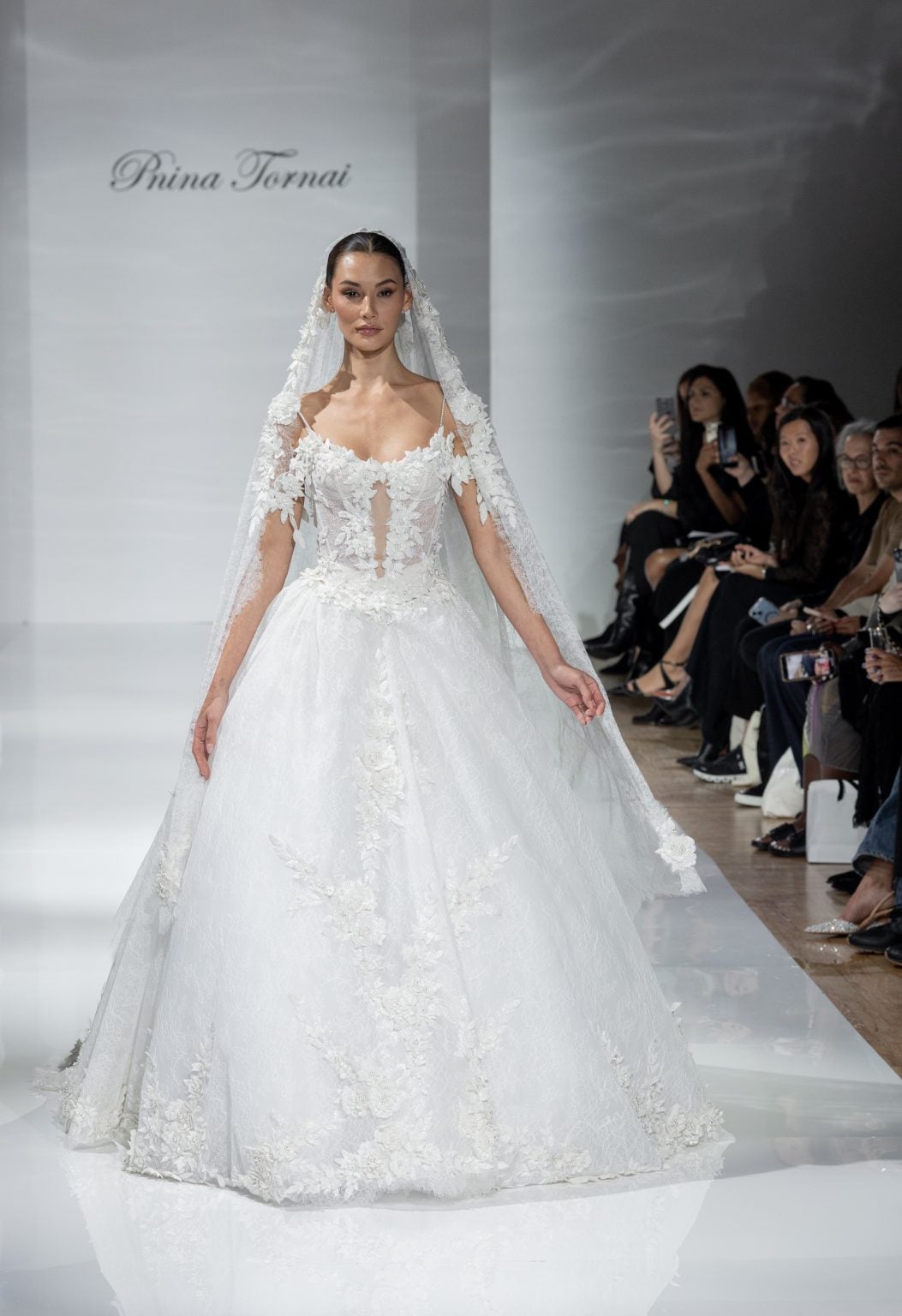 Floral Embellished Lace Ball Gown | Kleinfeld Bridal