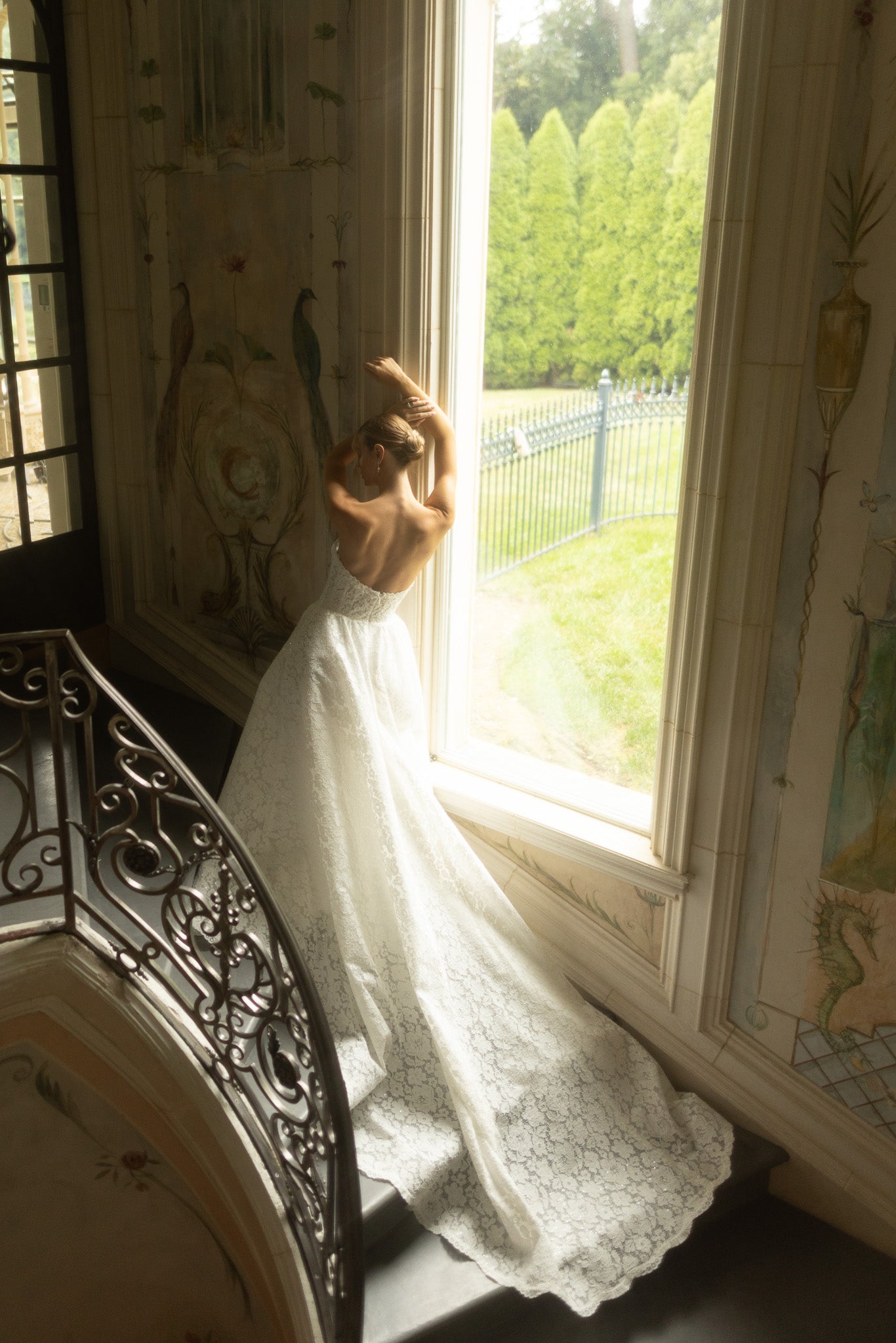 Romantic And Sparkly Floral Lace Ball Gown | Kleinfeld Bridal